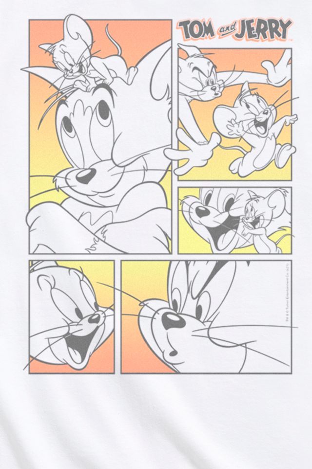 Tom & Jerry Comic Panel Tee | Urban Outfitters Canada