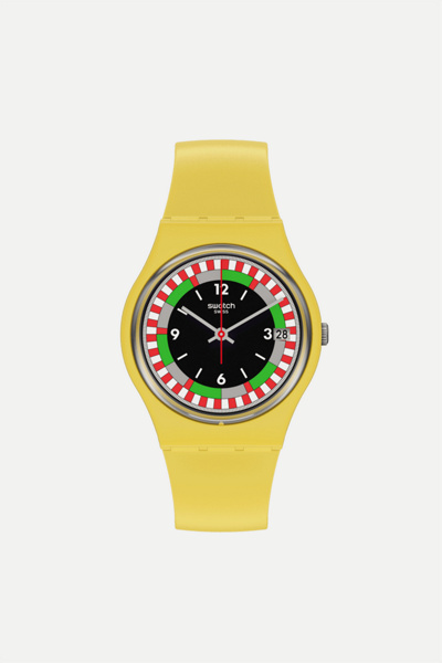 Swatch Yel Race Watch | Urban Outfitters