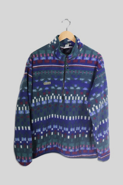 Vintage Colombia Quarter Zip Fleece Jacket | Urban Outfitters
