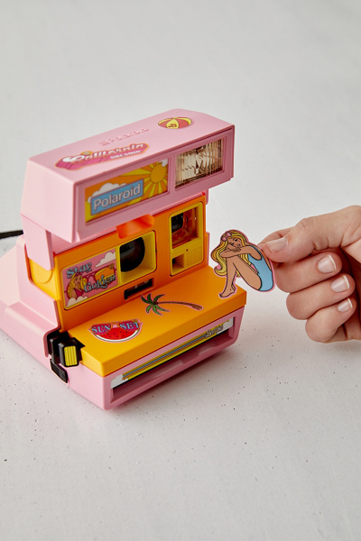 Polaroid X Retrospekt 600 Malibu Barbie Instant Camera | Urban ...