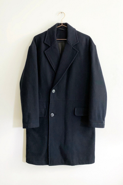 Vintage Boxy Wool Menswear Coat | Urban Outfitters