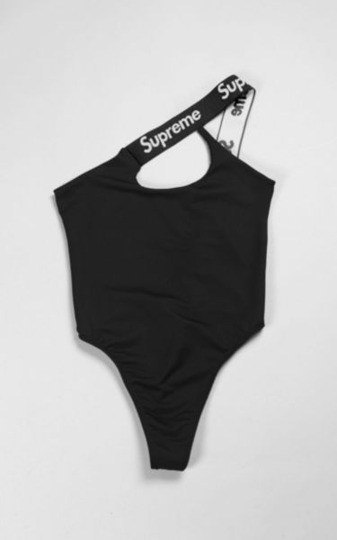 Frankie Collective Rework Supreme Asymmetrical Bodysuit | Urban Outfitters