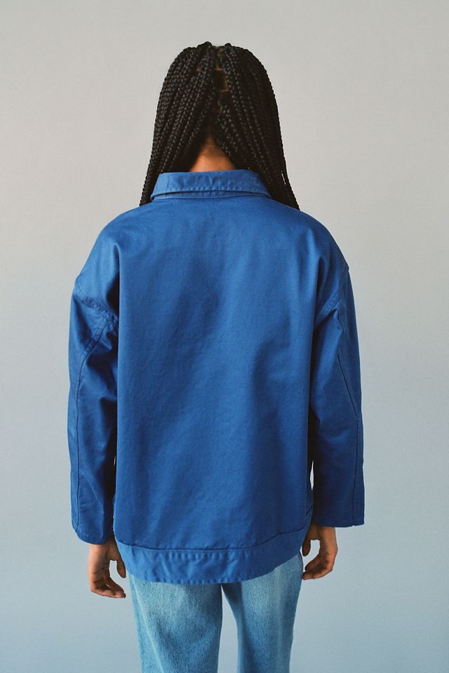 Urban Renewal Vintage Bright Blue Surplus Jacket | Urban Outfitters