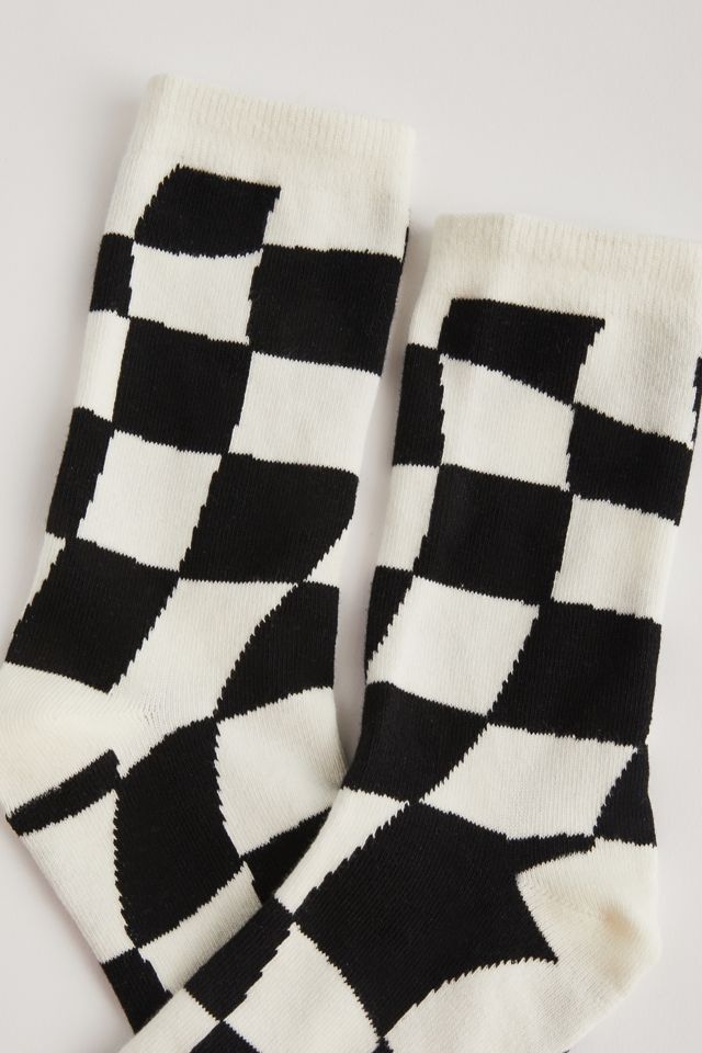Check Pattern Crew Sock | Urban Outfitters