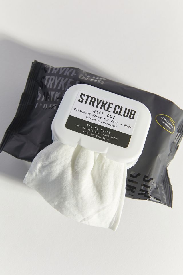 Stryke Club Wipe Out Cleansing Face + Body Wipes | Urban Outfitters