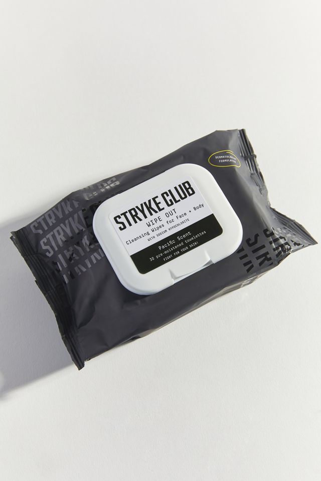 Stryke Club Wipe Out Cleansing Face + Body Wipes | Urban Outfitters