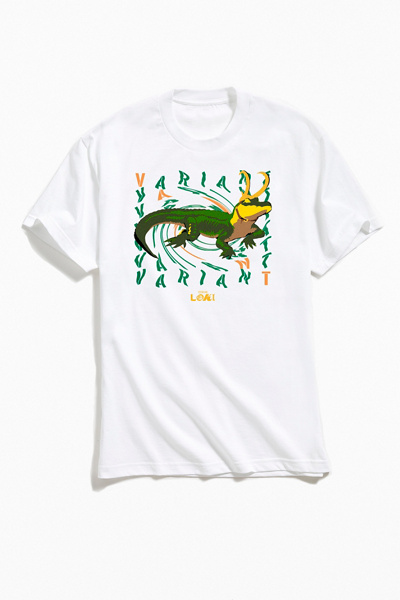 Marvel Loki Gator Variant Tee | Urban Outfitters