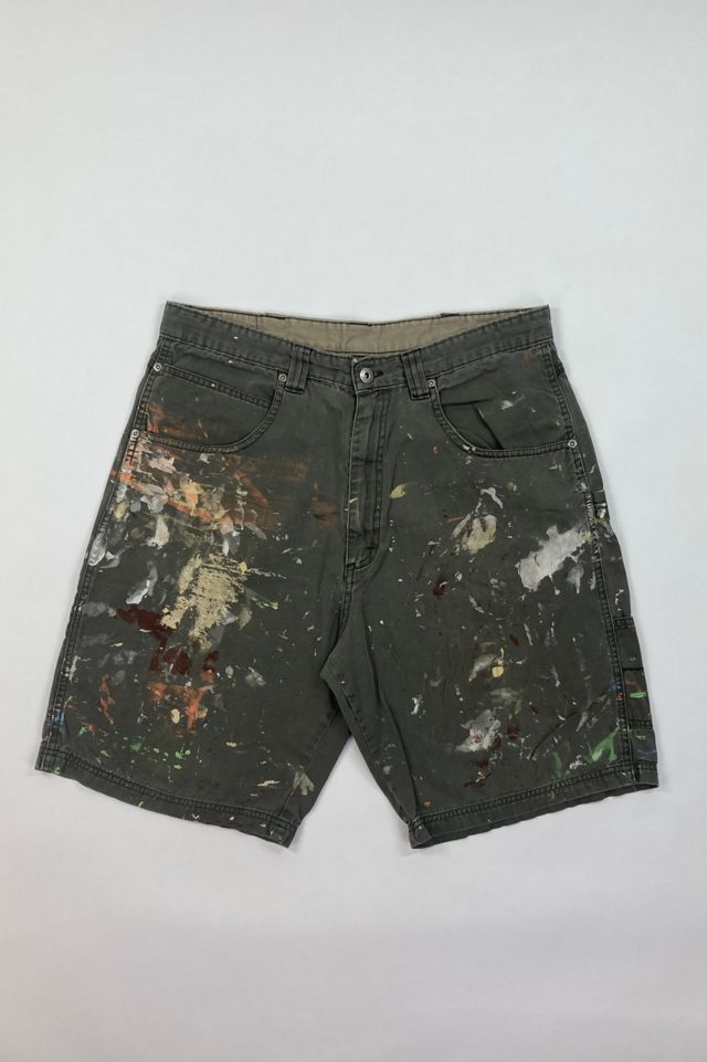 Vintage Wrangler Paint Splatter Shorts | Urban Outfitters
