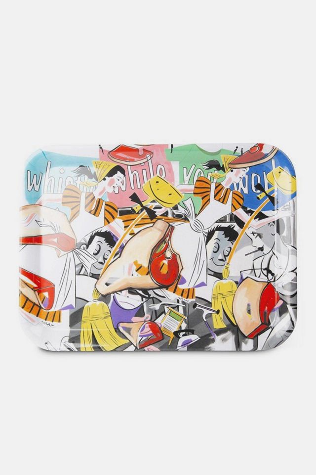 Third Drawer Down Autumn Rhythm Tray x David Salle | Urban Outfitters