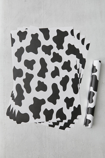 Kate + Co. For Deny Moo Cow Print Wrapping Paper | Urban Outfitters