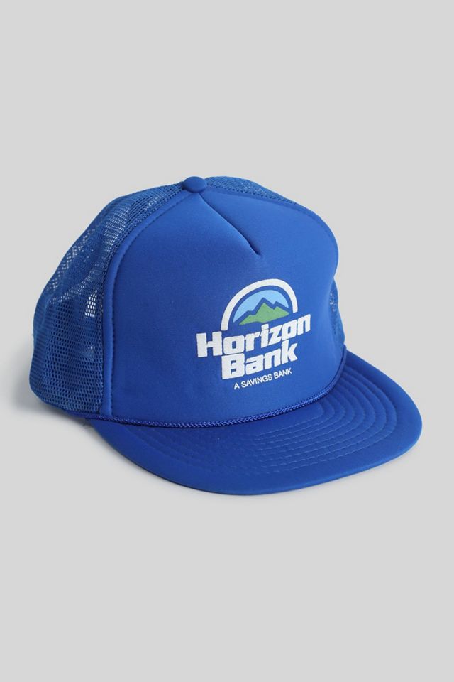 Vintage Horizon Bank Trucker Hat | Urban Outfitters