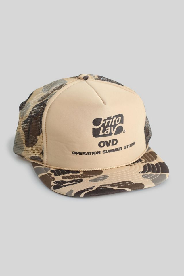 Vintage Frito Lay Camo Trucker Hat | Urban Outfitters