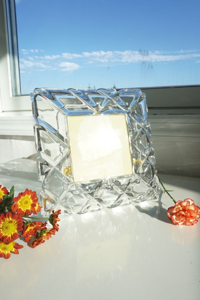 Vintage Faceted Glass Picture Frame | Urban Outfitters