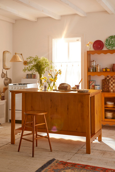 Roma Kitchen Island | Urban Outfitters