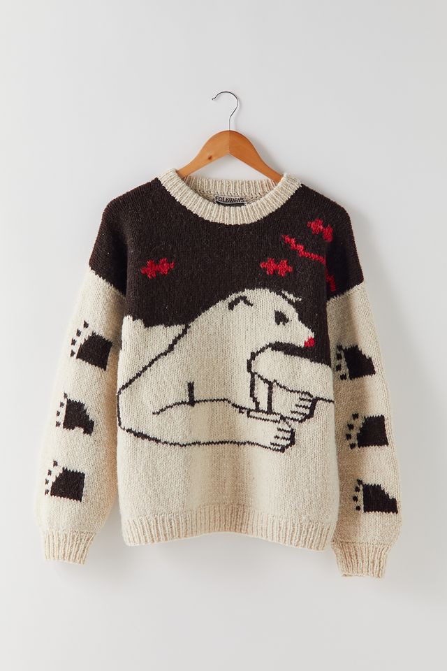 Vintage Polar Bear Sweater | Urban Outfitters