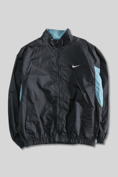 Vintage Nike Turquoise Underarm Windbreaker Jacket | Urban Outfitters
