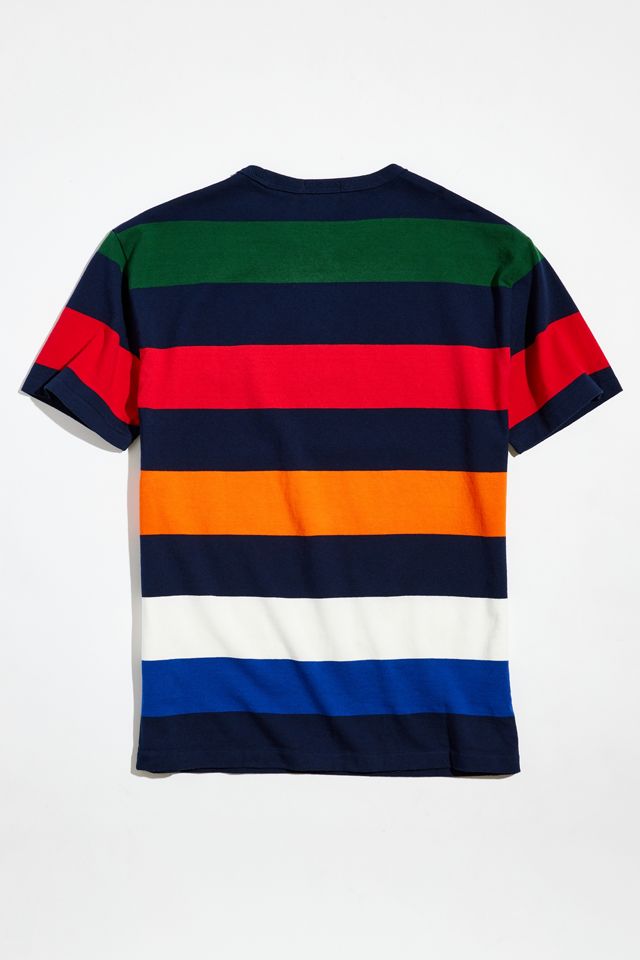 Polo Ralph Lauren Block Stripe Tee | Urban Outfitters