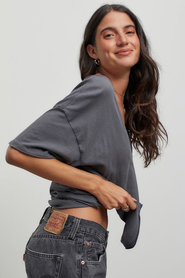 BDG Voop-Neck Tee | Urban Outfitters