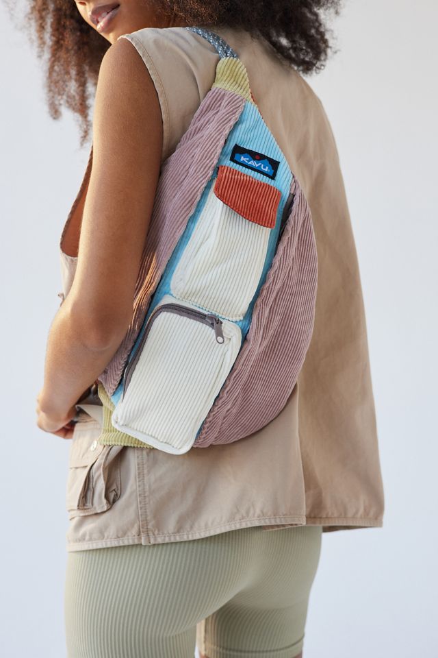 KAVU UO Exclusive Mini Rope Corduroy Sling Bag | Urban Outfitters