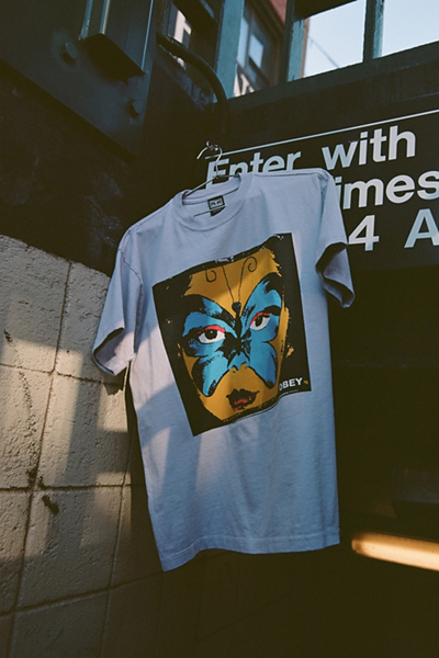 OBEY Butterfly Mask Tee | Urban Outfitters