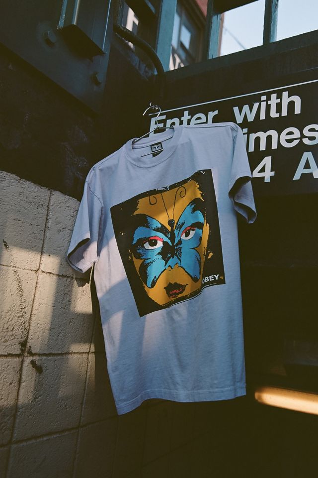 OBEY Butterfly Mask Tee | Urban Outfitters