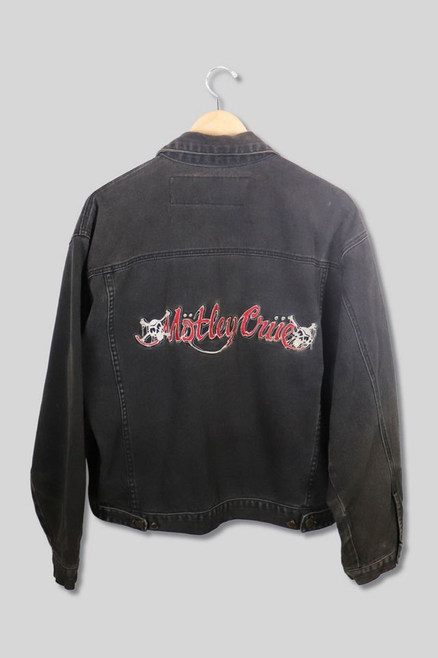 Vintage Motley Crue 1989-91 Tour Denim Jacket | Urban Outfitters