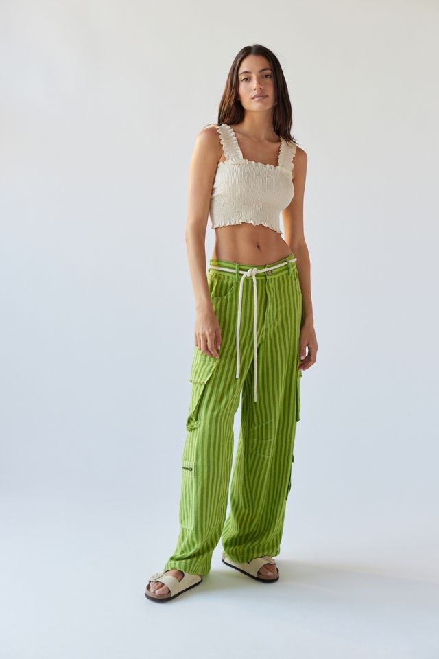 UO Linen Cargo Pant | Urban Outfitters