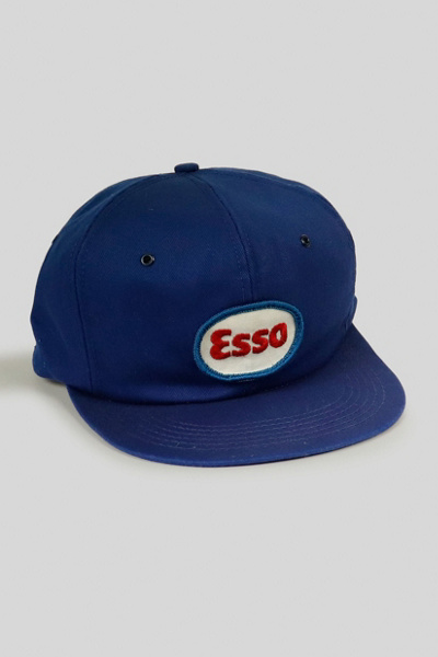 Vintage Esso Service Station Snapback Trucker Hat | Urban Outfitters