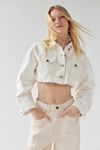 BDG Carissa Cropped Denim Trucker Jacket | Urban Outfitters