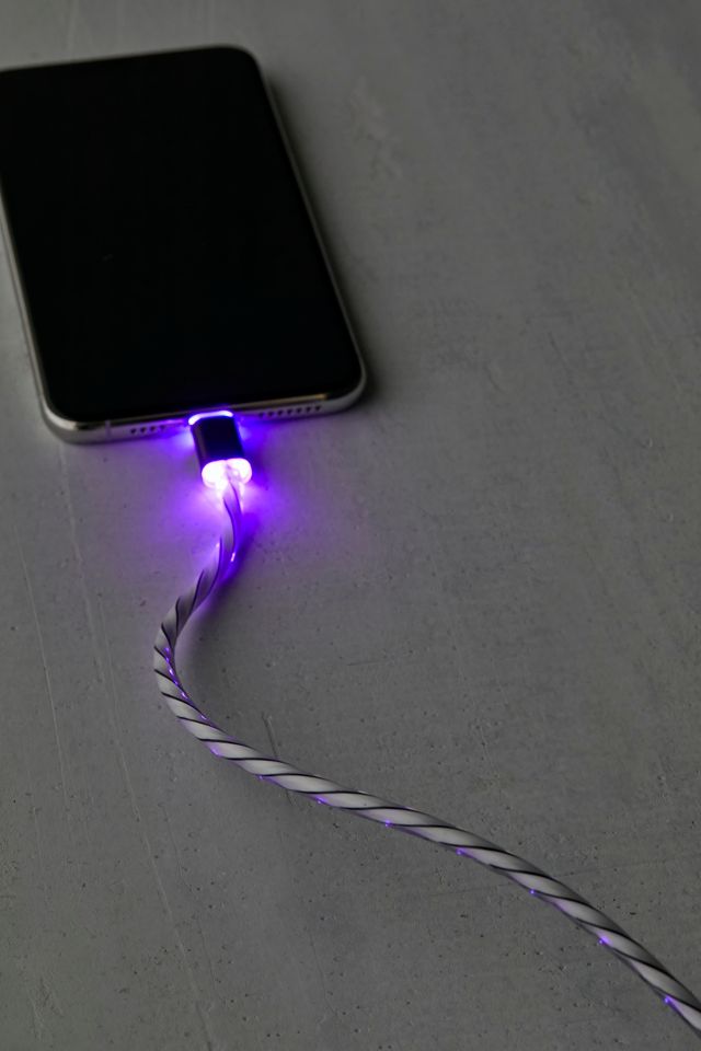 6ft LED Light Up Charging Cable | Urban Outfitters Canada