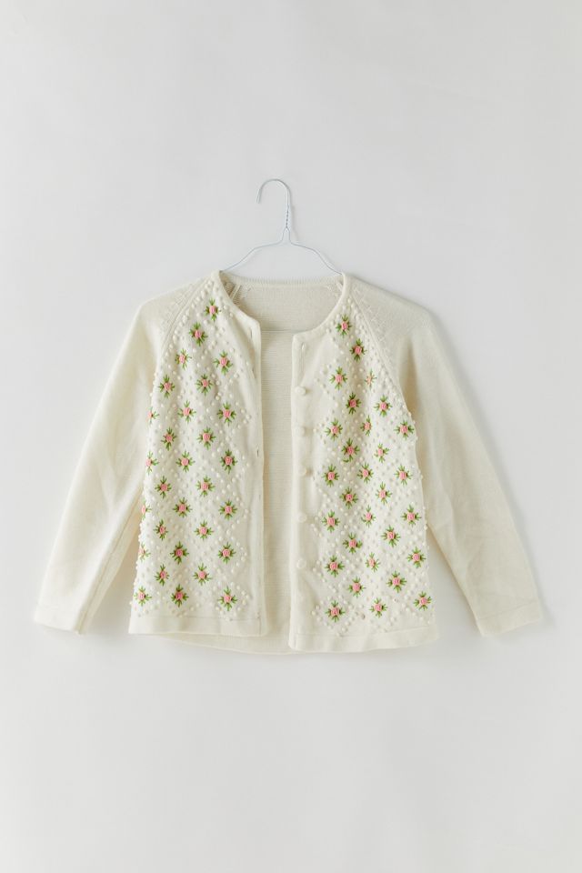 Vintage Rose Cardigan | Urban Outfitters Canada
