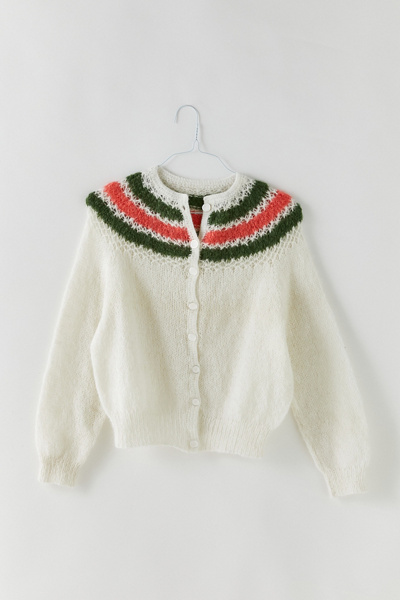 Vintage Stripe Cardigan | Urban Outfitters