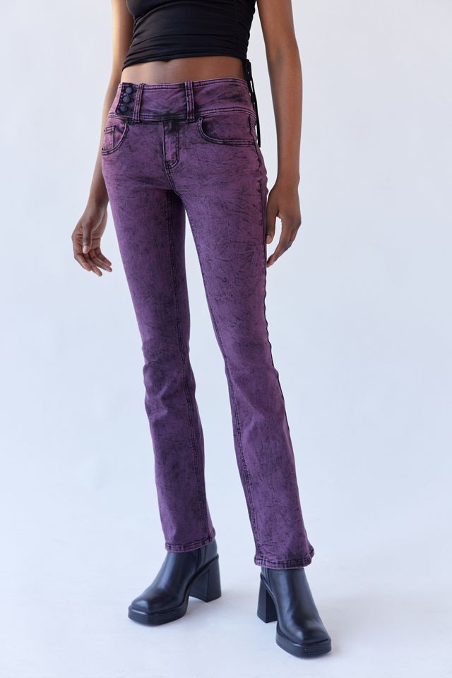 BDG Y2K Belted Flared Jean | Urban Outfitters Canada