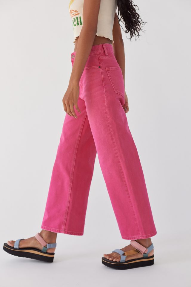 BDG High & Wide Jean - Berry Denim | Urban Outfitters Canada