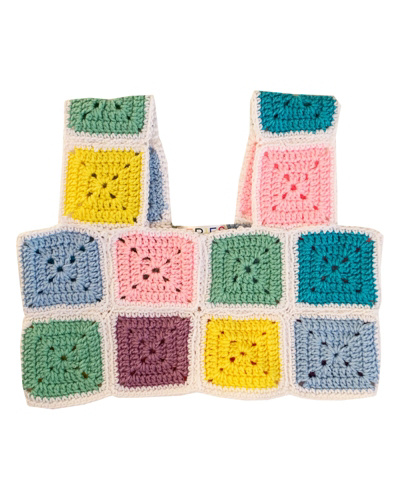 The Series Cropped Ava Crochet Tank | Urban Outfitters