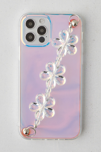 UO Iridescent iPhone Chain Case | Urban Outfitters Canada