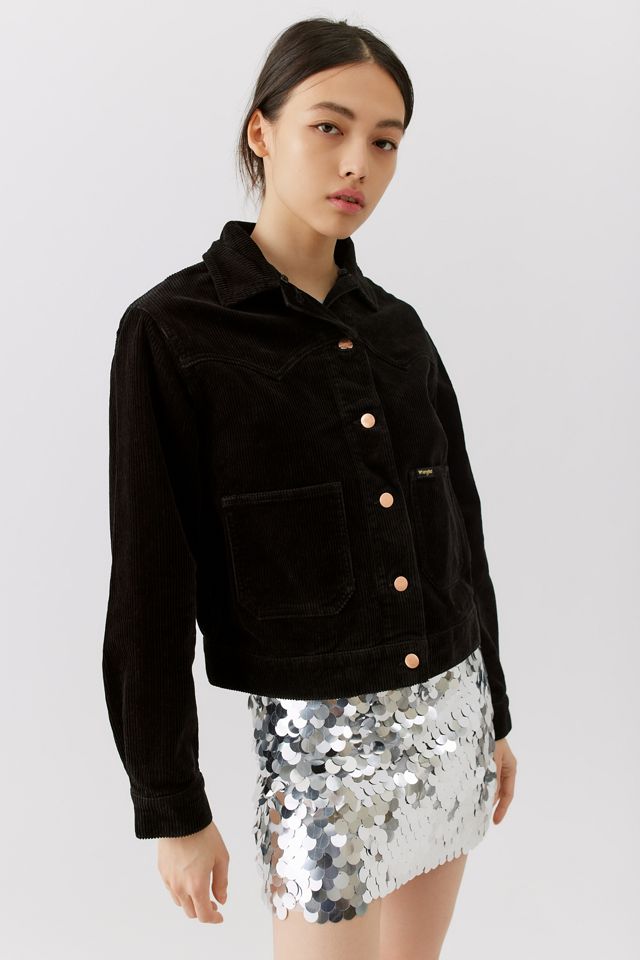 Wrangler Western Corduroy Convertible Sherpa Collar Jacket | Urban ...