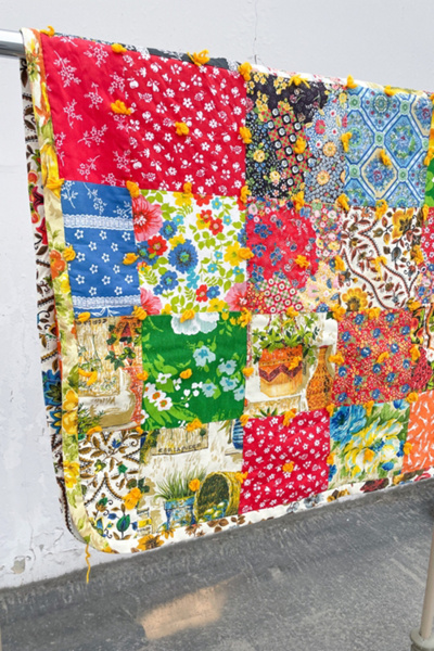 Vintage Lightweight Fabric Scrap Throw | Urban Outfitters