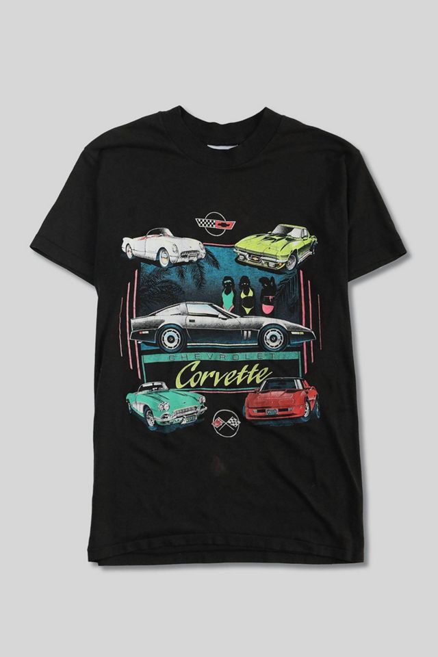 Vintage Chevrolet Corvette Racing Tee | Urban Outfitters