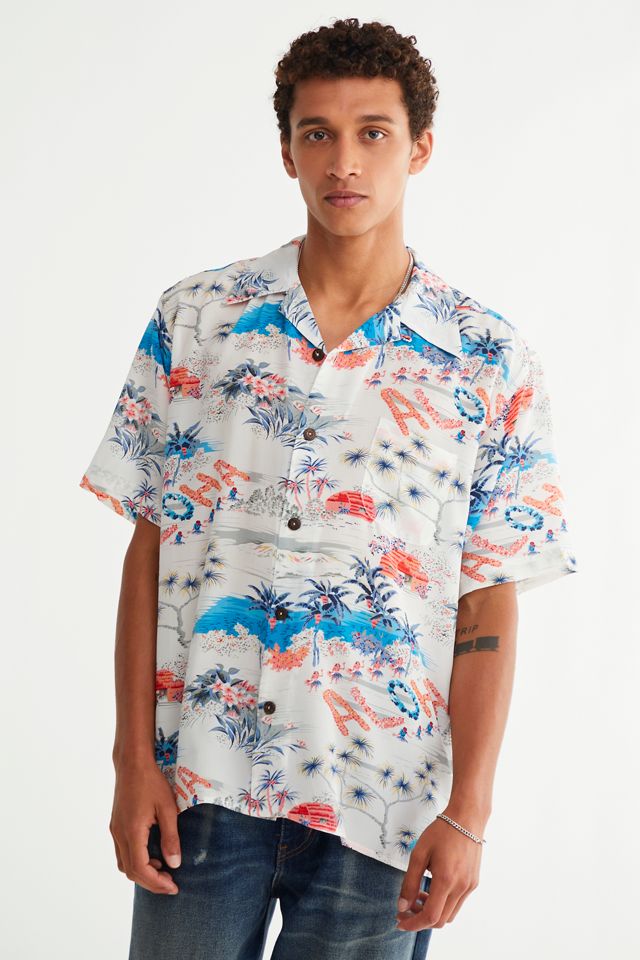 AVANTI Silk Aloha Shirt | Urban Outfitters