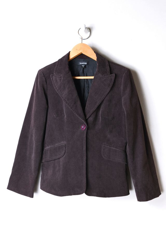 Vintage Dark Chocolate Brown Corduroy Blazer | Urban Outfitters