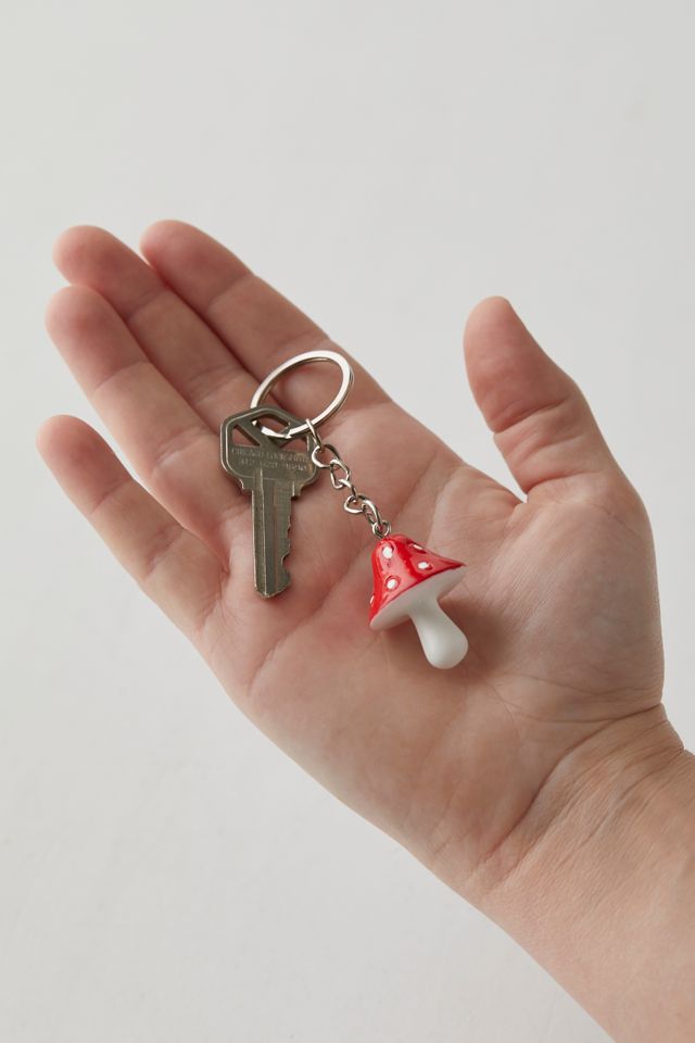 Mushroom Keychain | Urban Outfitters
