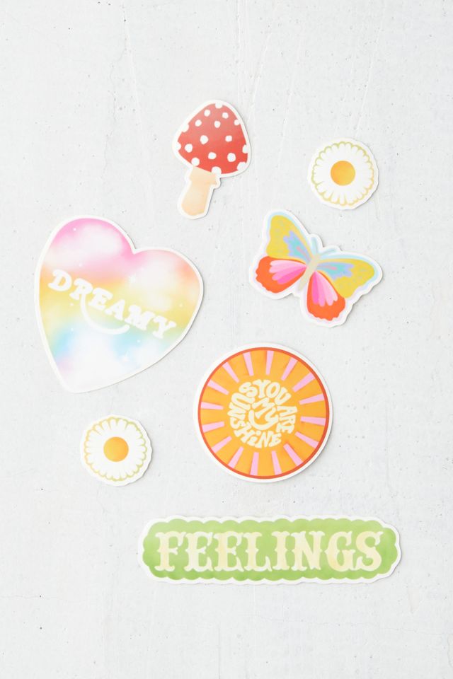 Adelfi Feelings Sticker Pack | Urban Outfitters Canada
