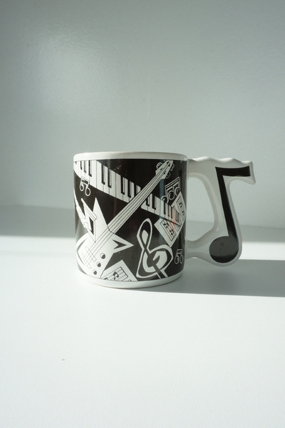 Vintage Musical Instrument Mug | Urban Outfitters