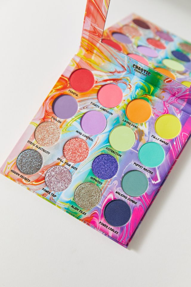 Chaotic Cosmetics Brain Washed Eyeshadow Palette | Urban Outfitters