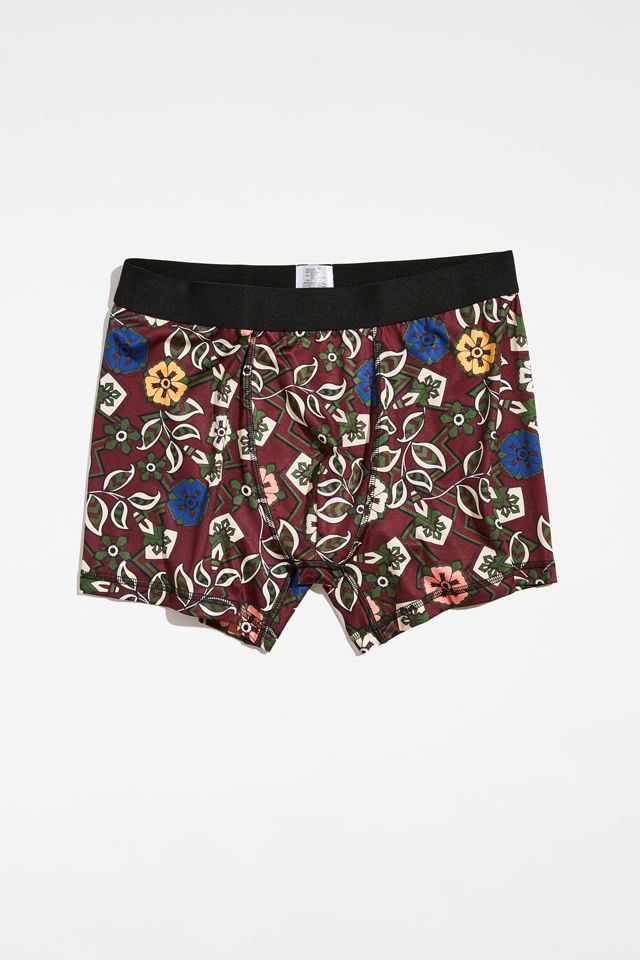 UO Floral Wallpaper Boxer Brief | Urban Outfitters
