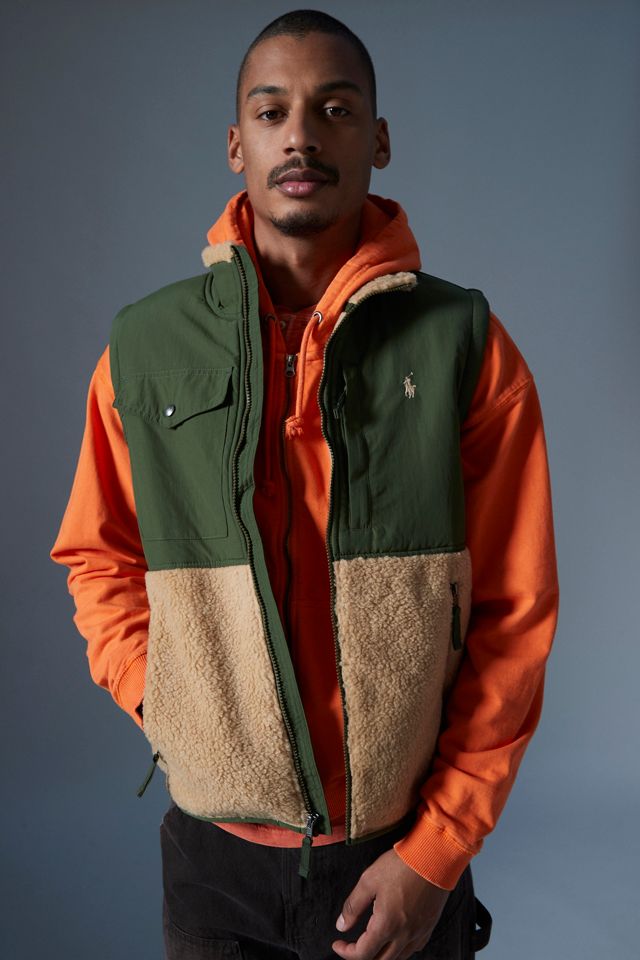 Polo Ralph Lauren Hi-Pile Fleece Vest | Urban Outfitters