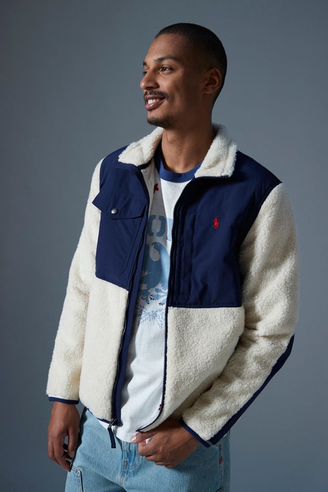 Polo Ralph Lauren High Pile Fleece Jacket | Urban Outfitters
