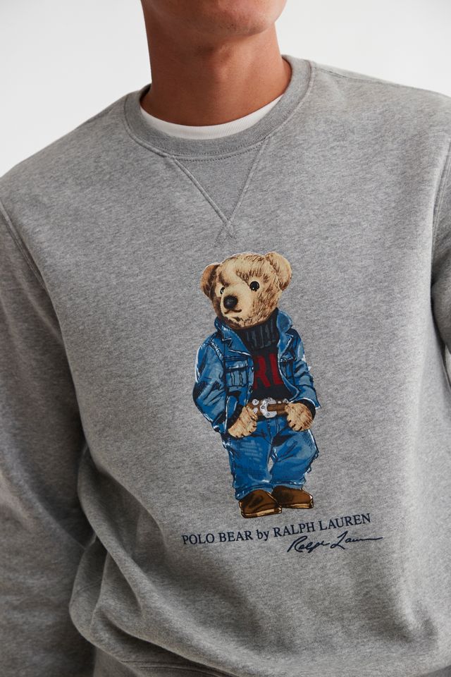Polo Ralph Lauren Bear Crew Neck Sweatshirt | Urban Outfitters
