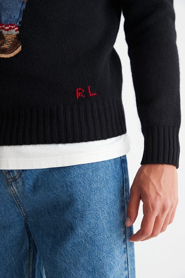 Polo Ralph Lauren Sun Valley Bear Turtleneck Sweater | Urban Outfitters